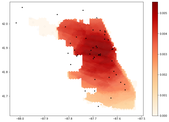 Spatial Accessibility to ICU Beds and Ventilators in Illinois - CyberGISX