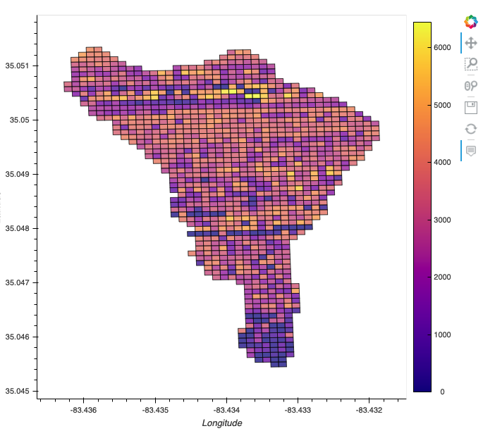 A Map Visualization Example using PyViz Tools in CyberGIS-Jupyter for water - CyberGISX