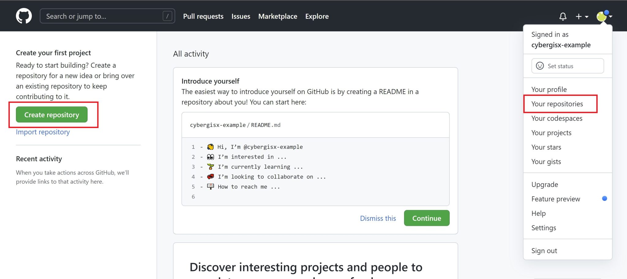 Creating a Github Repository - CyberGISX