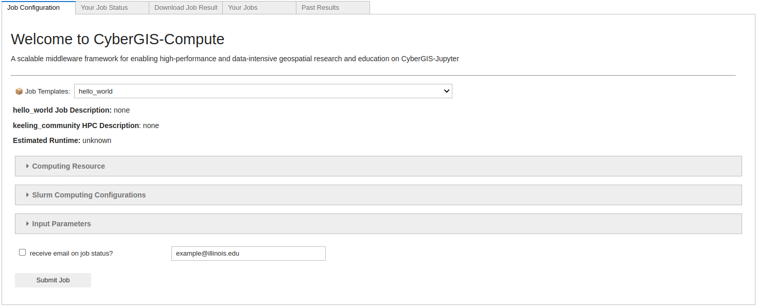CyberGIS-Compute Workshop (AAG 2023) - CyberGISX